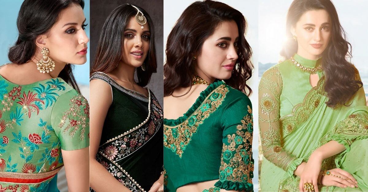 simple blouse patterns for sarees