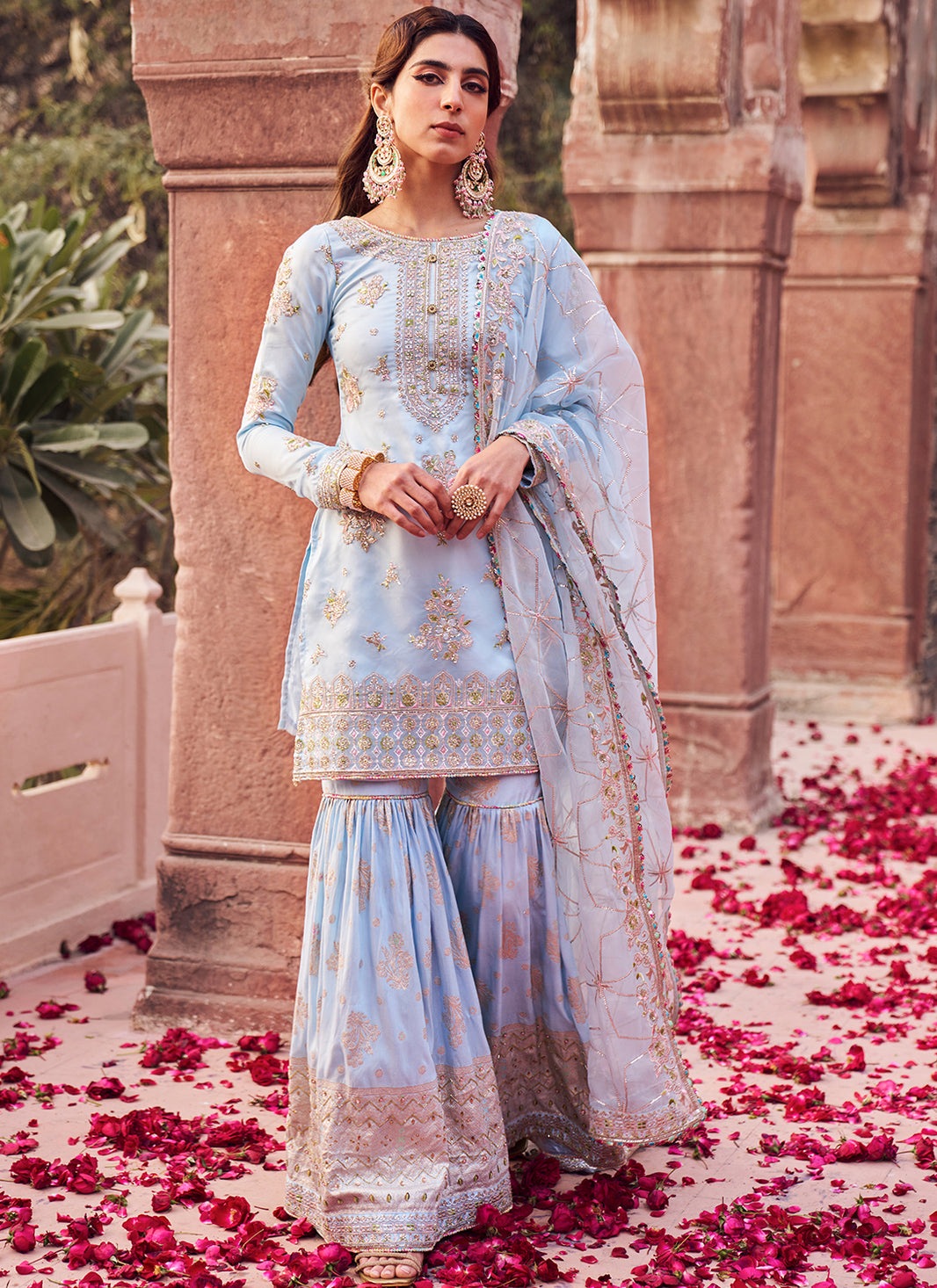 Gharara Suits | Designer Ethnic Wear | Lashkaraa