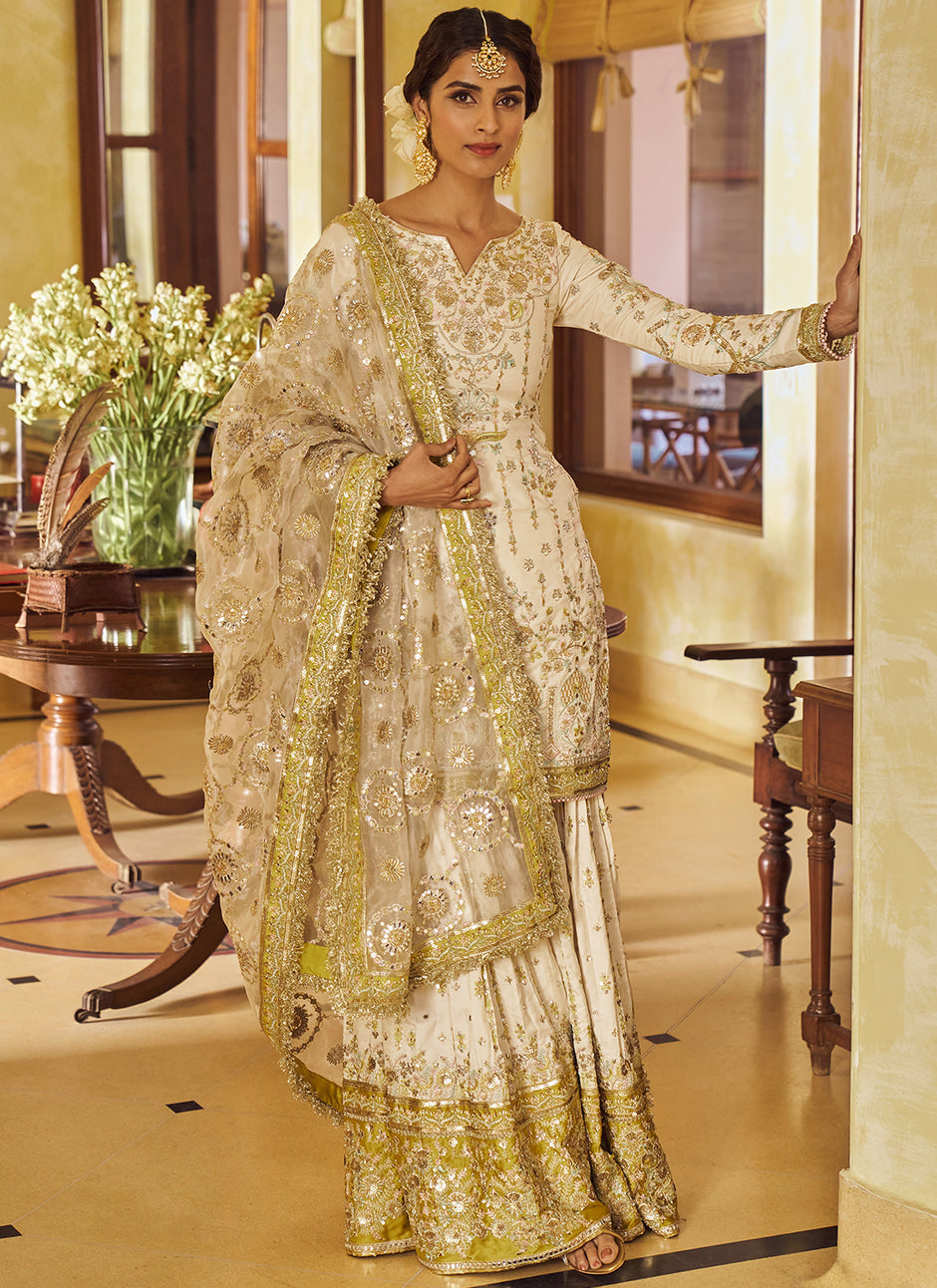 Gharara Suits | Designer Ethnic Wear | Lashkaraa