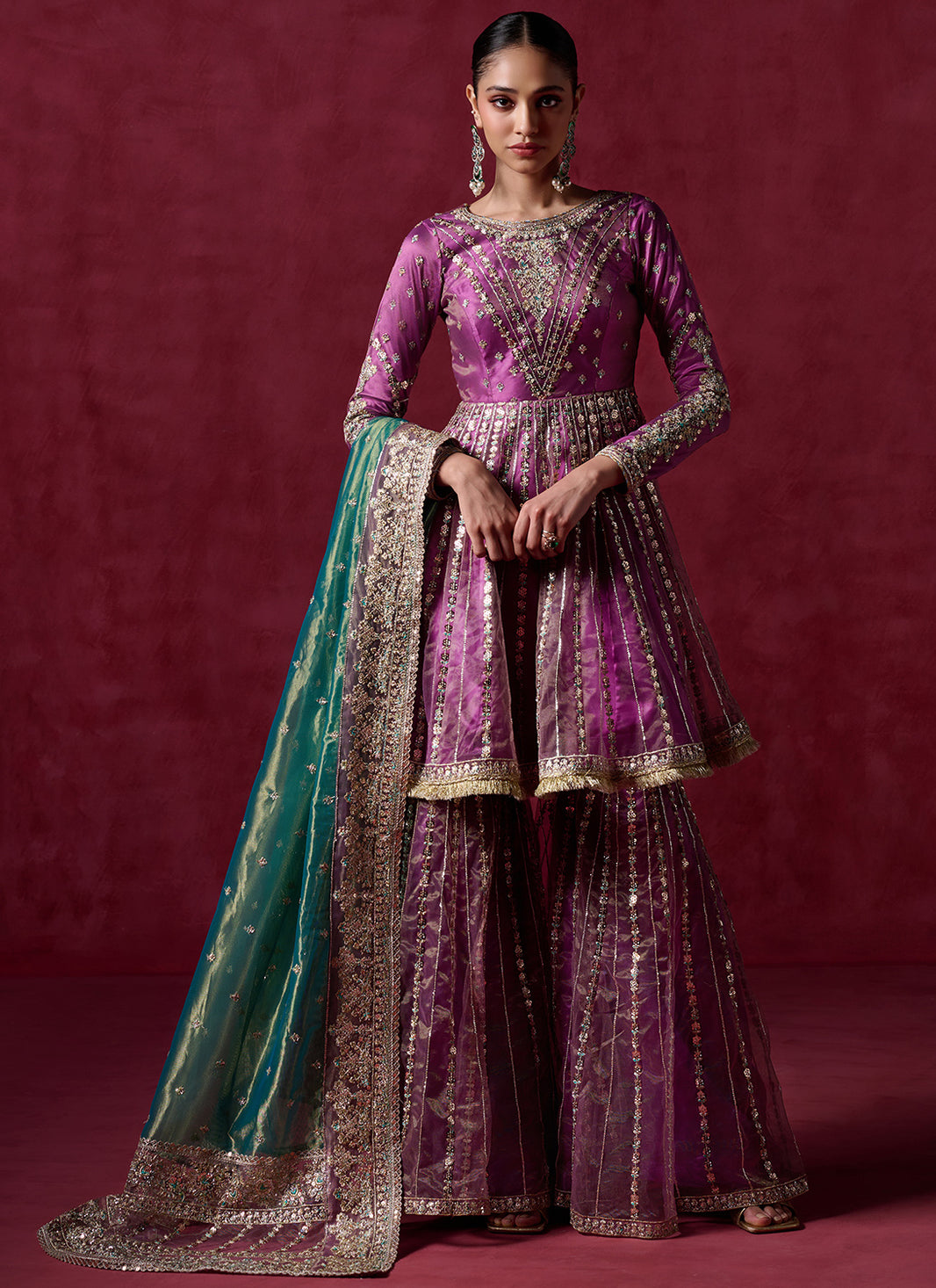 Gharara Suits | Designer Ethnic Wear | Lashkaraa