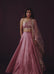 Rose Embroidered One Shoulder Style Lehenga – Lashkaraa